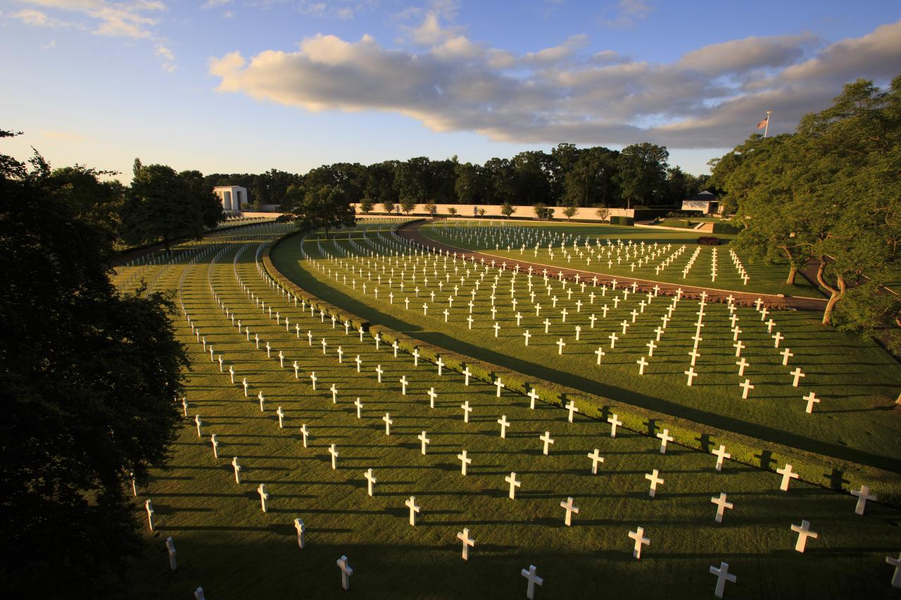 Five things you may not know about Cambridge American Cemetery ...