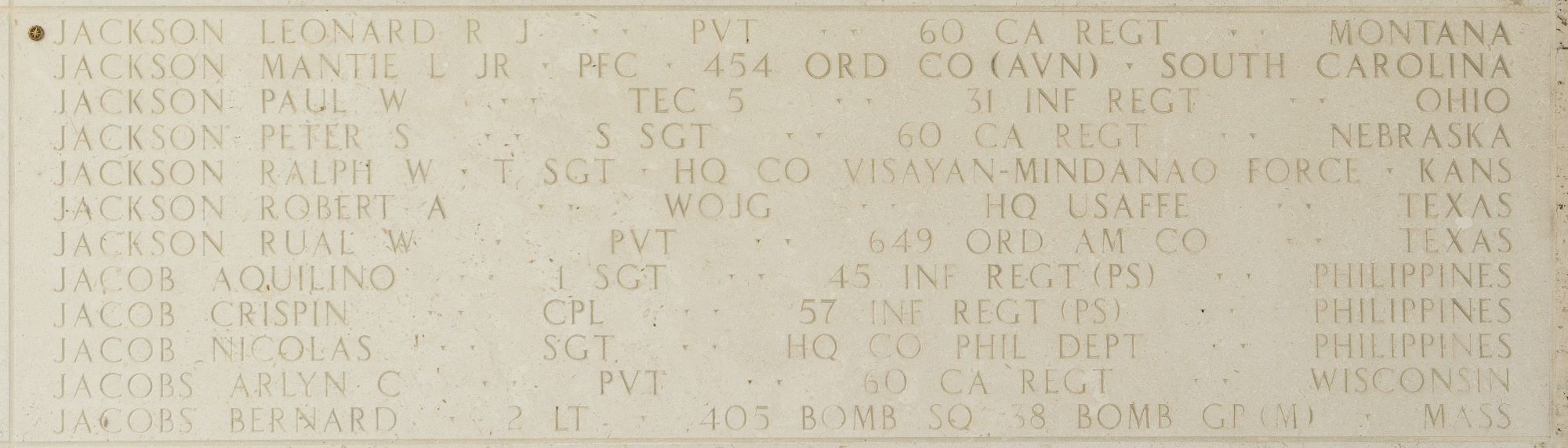 Manila American Cemetery adds 3 rosettes - American Battle Monuments ...