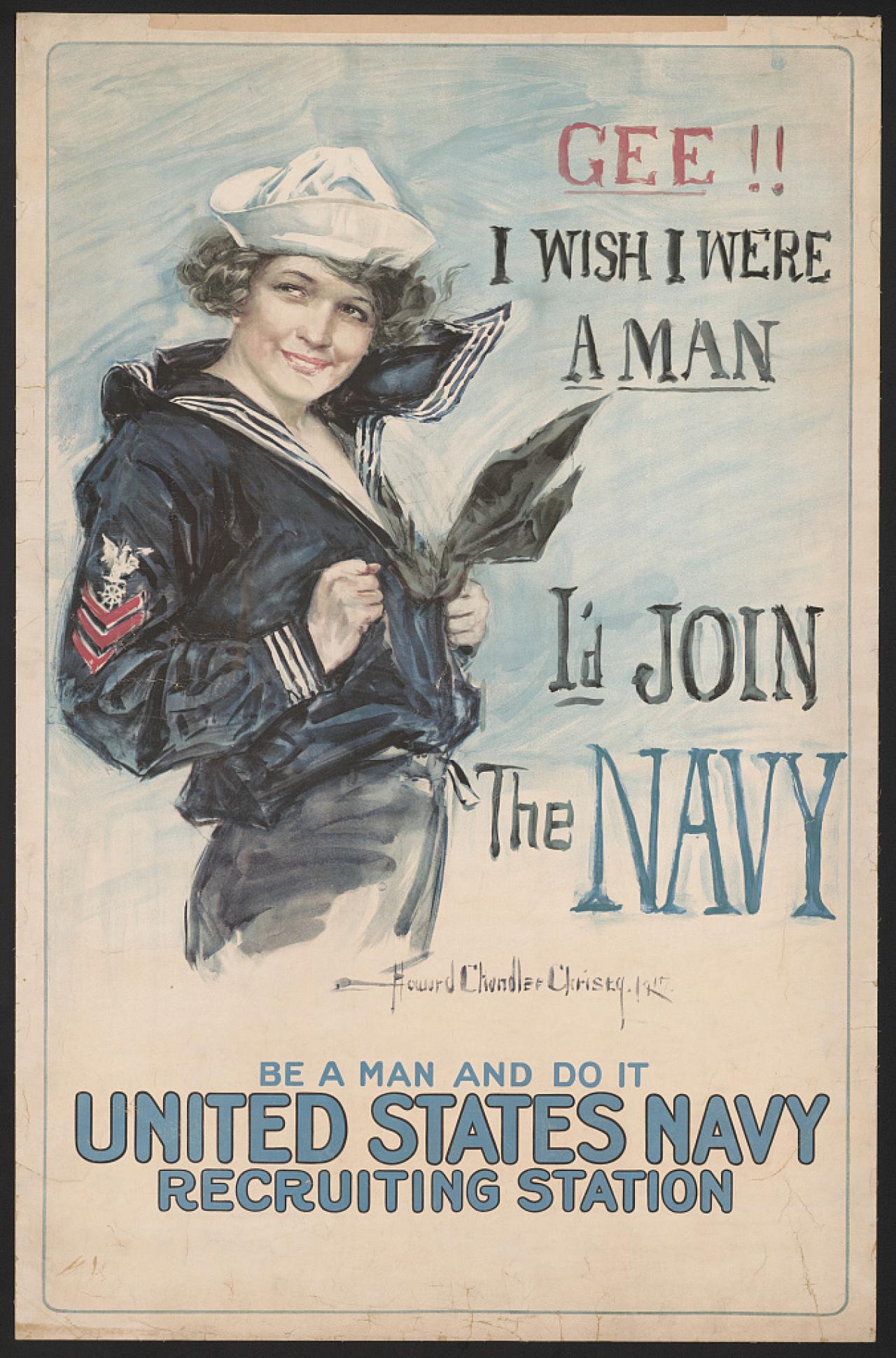 Women's History Month: The Navy Yeoman in World War 1 - American Battle ...