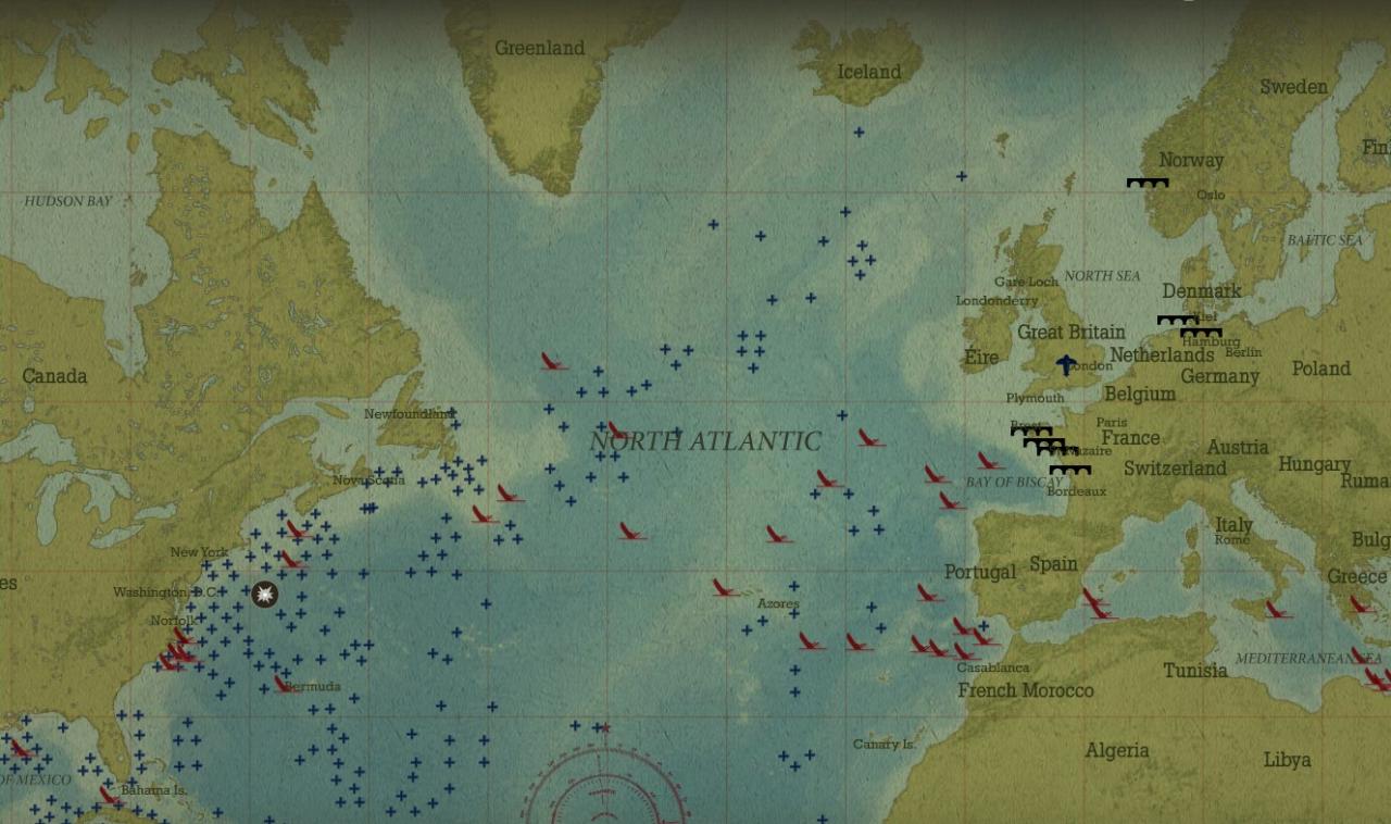 World War II Battle of the Atlantic Online Interactive Now Available ...