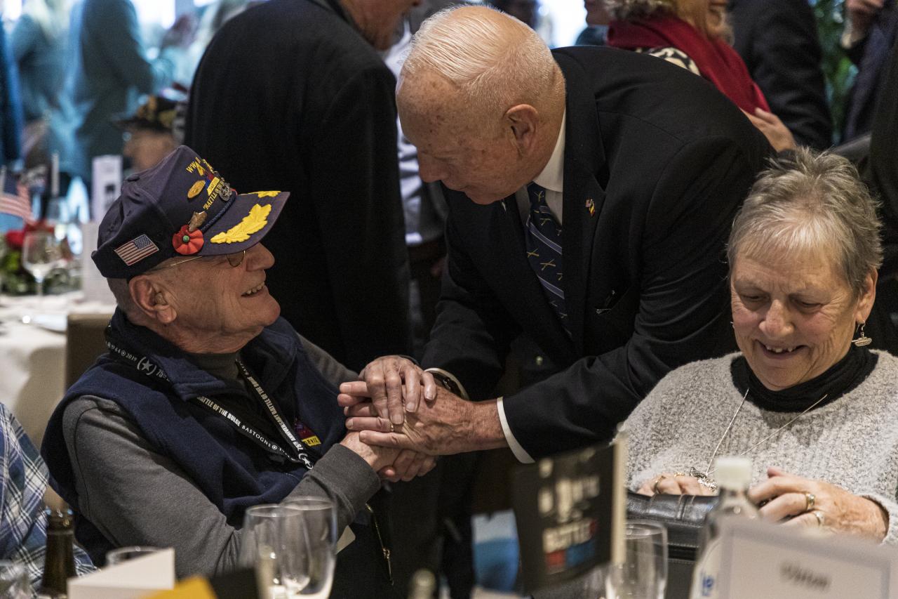 Secretary of the American Battle Monuments Commission William M. Matz ...