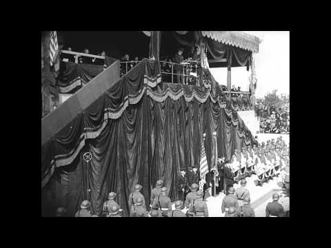 Montfaucon American Monument Dedication in 1937 - American Battle ...