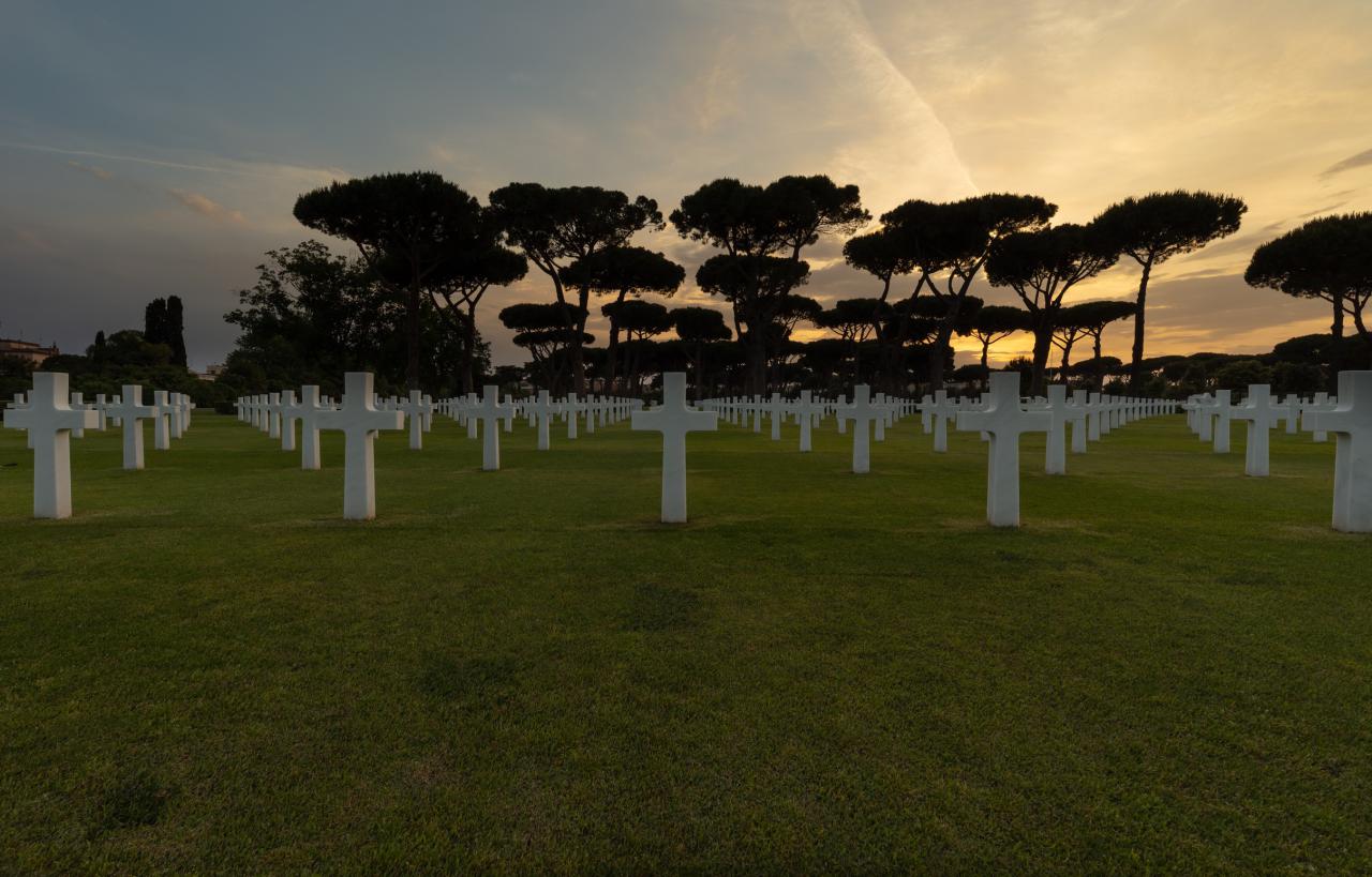 American Battle Monuments Commission’s Sicily-Rome American Cemetery ...