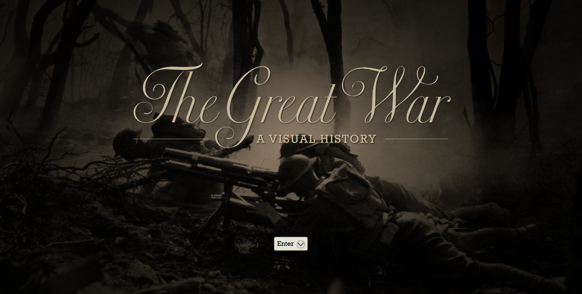 World War I Timeline Experience "The Great War: A Visual History ...