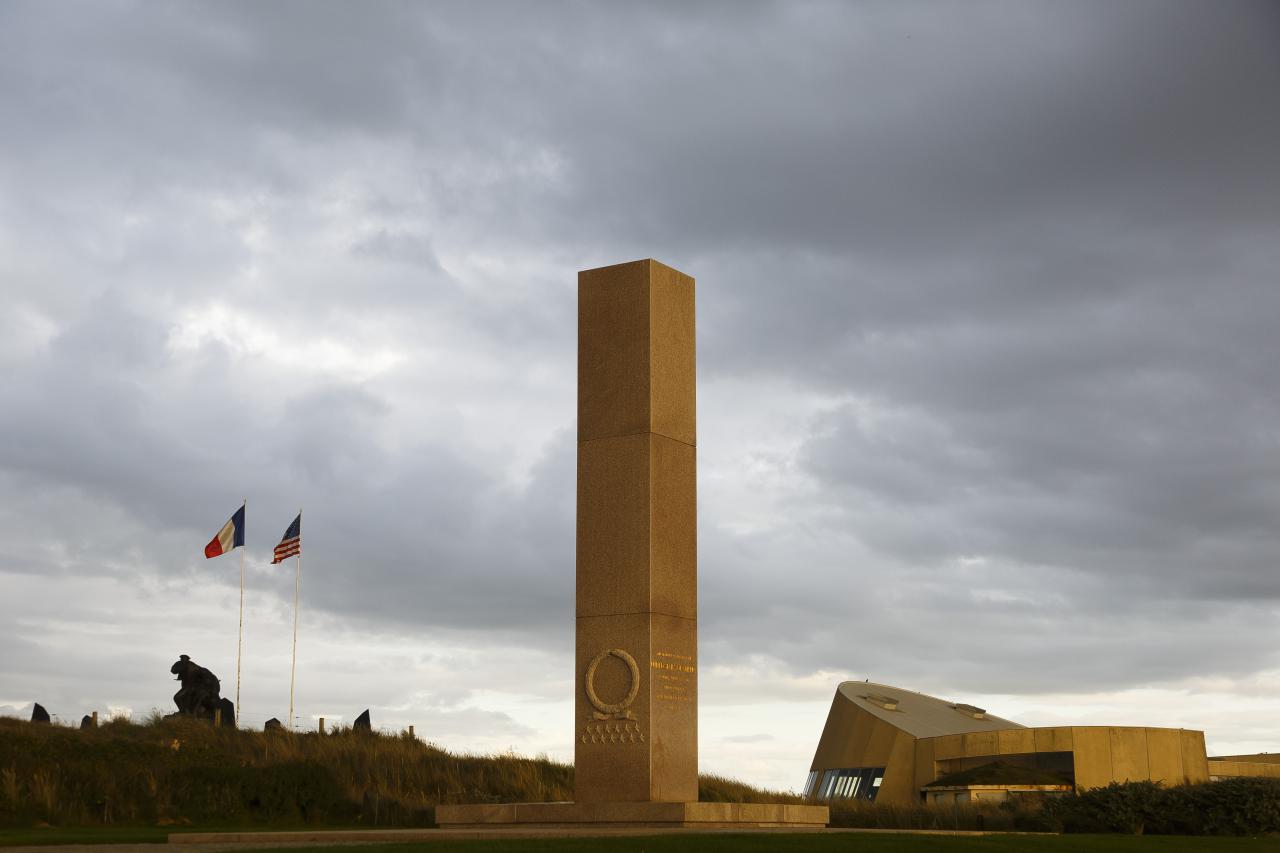 The American Battle Monuments Commission hosts ceremony at Utah Beach ...