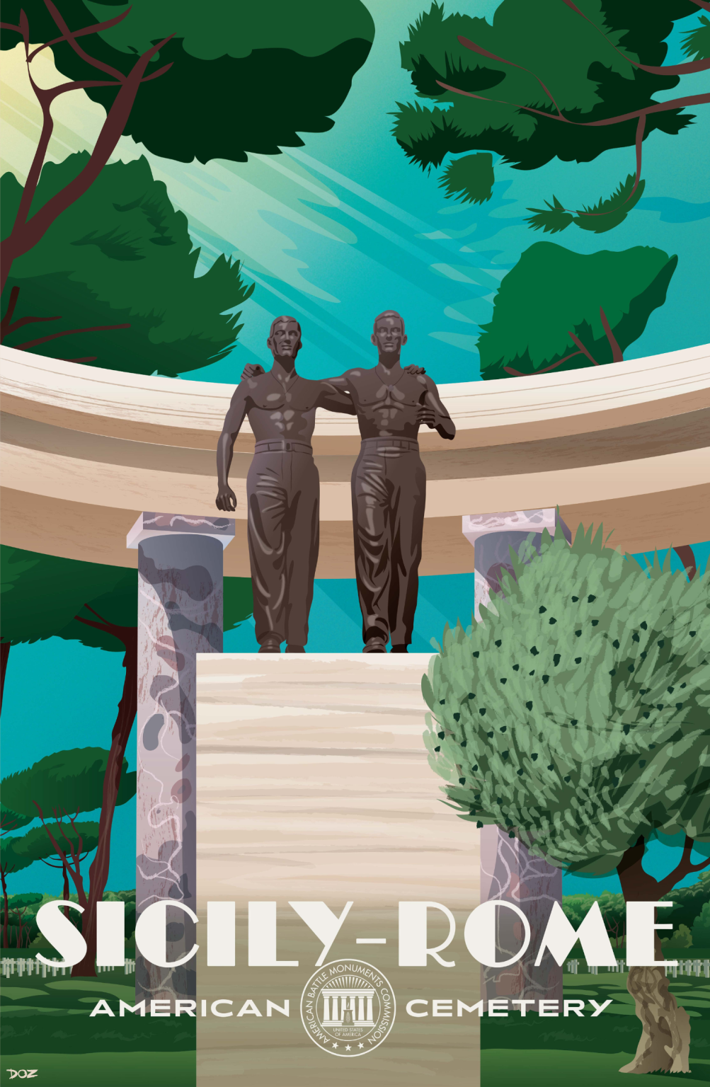 About Sicily-Rome American Cemetery - American Battle Monuments ...