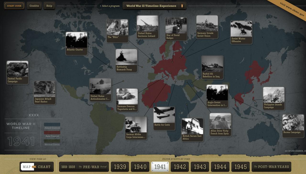 New Interactive Timeline and Map Allows You to Explore the History of ...