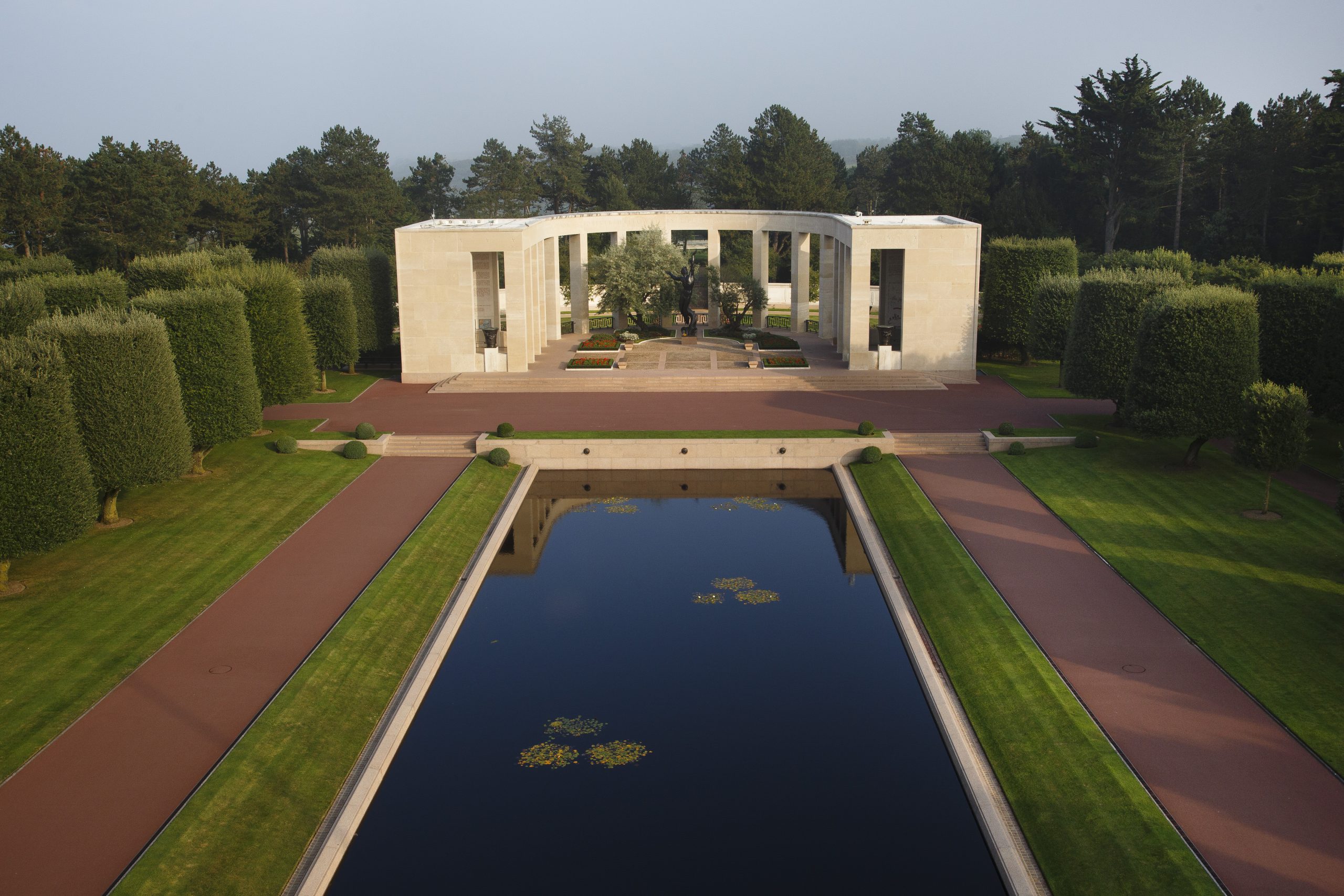 Normandy American Cemetery to remove ash trees on the road leading to ...